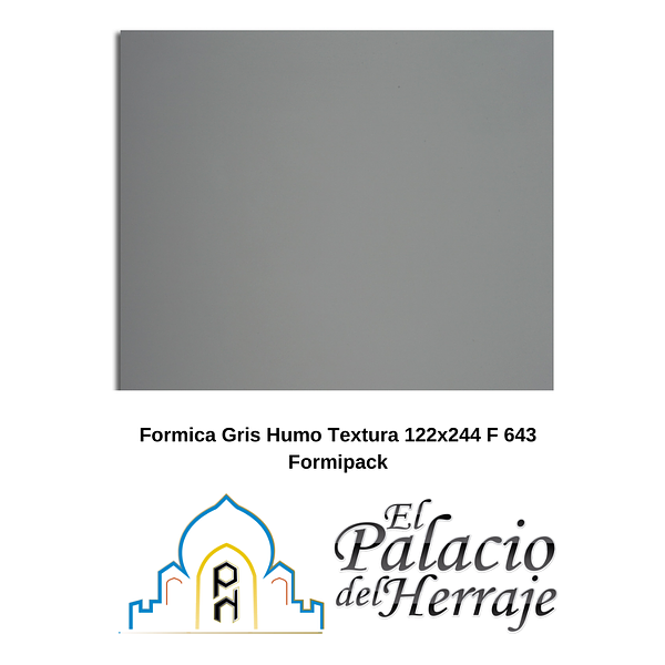 Formica Gris Humo Tex 122x244 F 643 Formipack